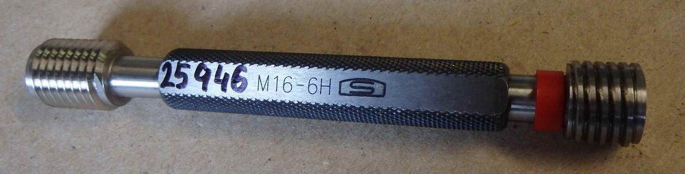 Mezní závitový trn M16-6H, "skříň DIGI" - NEPOUŽITÝ - Nástrojenářadí.cz