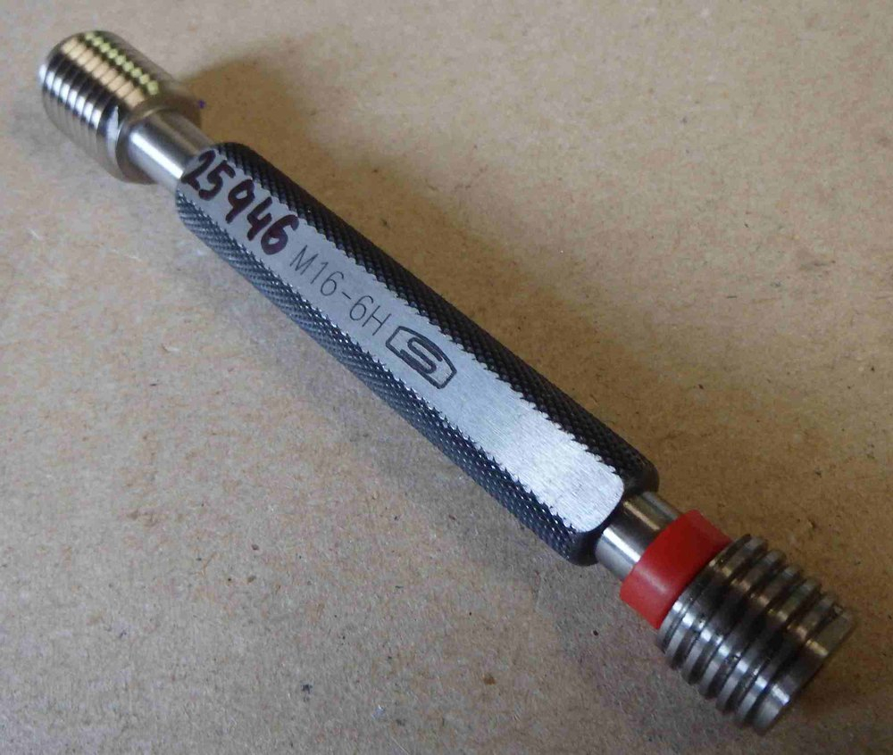 Mezní závitový trn M16-6H, "skříň DIGI" - NEPOUŽITÝ - Nástrojenářadí.cz