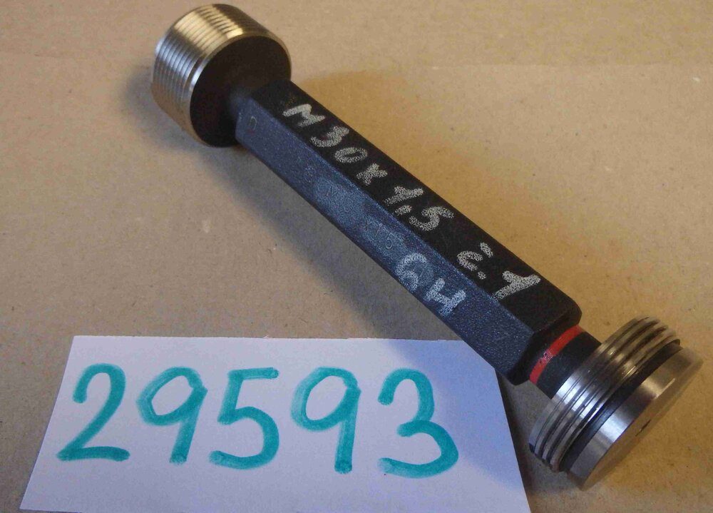 Mezní závitový trn M30x1,5 6H - NEPOUŽITÝ - Nástrojenářadí.cz